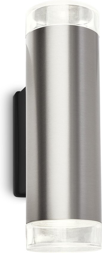 Briloner Leuchten LED buitenlamp metaal 2x GU10 4,7W IP44 400lm 4000K ...