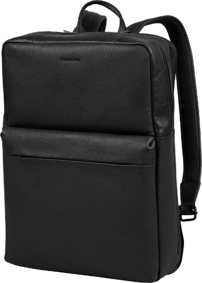 Bloomsbury Leren Unisex Laptop Rugtas - Dames en Heren - 15.6 inch ...