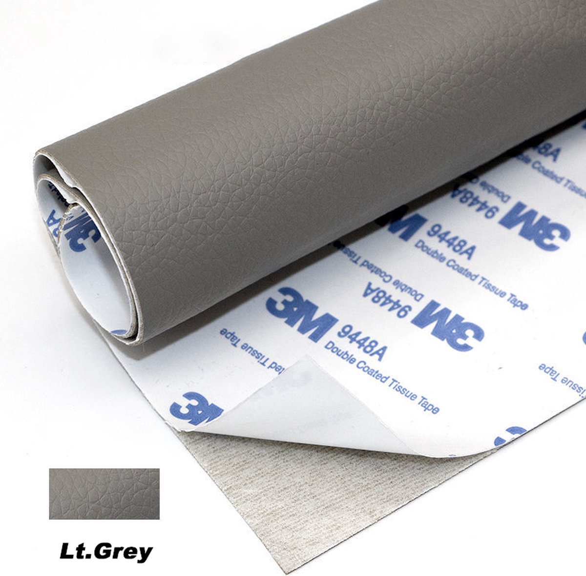 Zelfklevend Kunstleer - Grijs - 20x30cm - 3M Sticker - Reparatiedoek ...