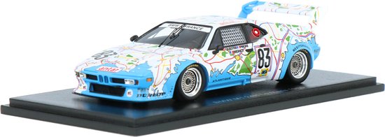BMW M1 Spark 1:43 1980 Didier Pironi / Dieter Quester / Marcel Mignot ...