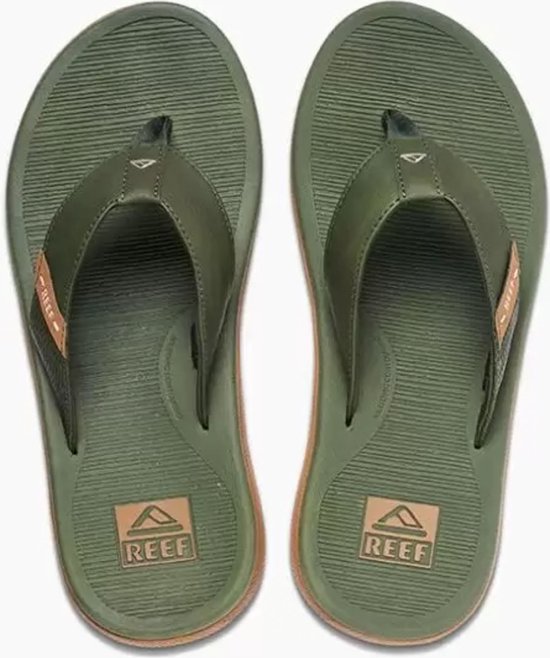 Reef Santa Ana Teenslippers - Zomer slippers - Heren - Groen - Maat 42 ...