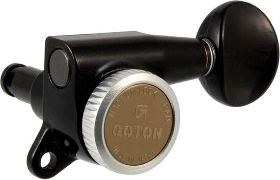 Stemmechanieken Gotoh Locking tuners 3x3 Allparts TK0938003 zwart | bol