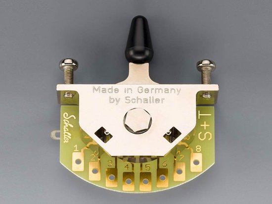 Megaswitch T lever switch 3-way, 40,7mm spacing, bolts included, black ...