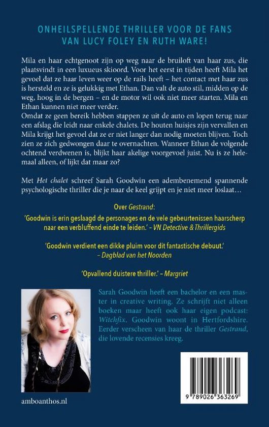 Het chalet, Sarah Goodwin | 9789026363269 | Boeken | bol