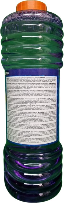 Bellenblaas navulling 1 liter blauw | bol