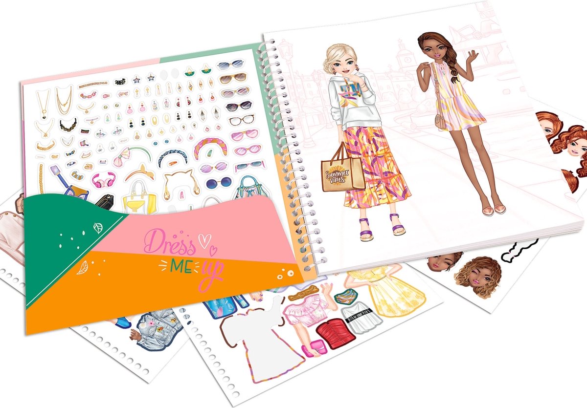 Depesche - TOPModel Dress Me Up stickerboek | bol.com