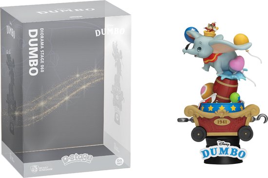 Beast Kingdom - Disney Classics - Dumbo - Circus Olifant - Beeld - 16cm ...