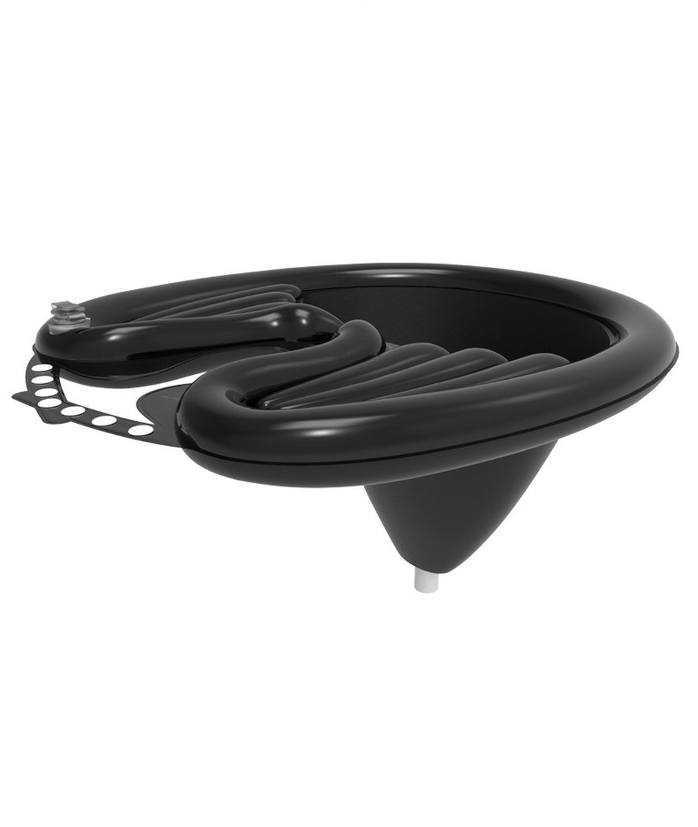 Nixnix - Opblaasbare Haar Wastafel - Zwart - Draagbaar - Pvc - Opvouwbare - Shampoo -... | bol.com