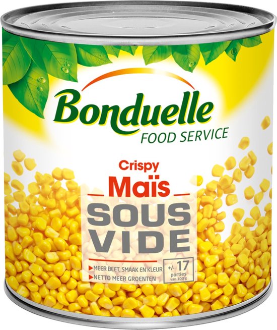 Bonduelle Sous vide Crispy Maïs - Blik 3 liter | bol