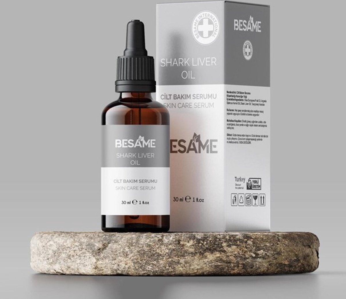 Besame Shark Liver Oil Moisturizing Skin Care Serum - Hydraterend ...