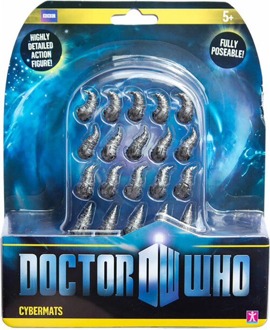 Doctor Who 5in action figure Cybermats | bol.com