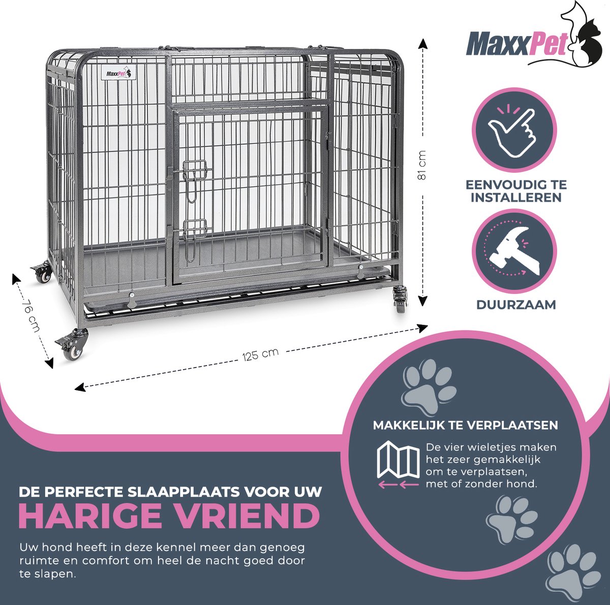 MaxxPet Hondenbench - Bench - Bench voor honden - Hondenbench ...