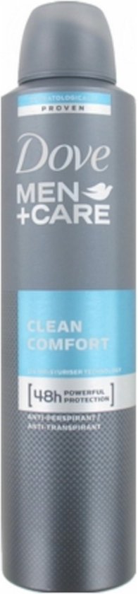 Dove Deospray Men - Care Clean Comfort 250 ml | bol