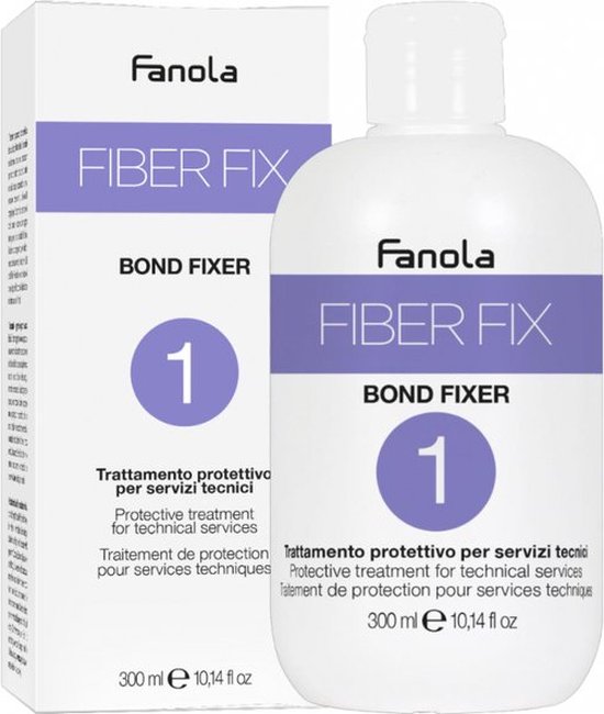 Fanola - Fiber Fix No.1 Bond Fixer Treatment - 300ml | bol