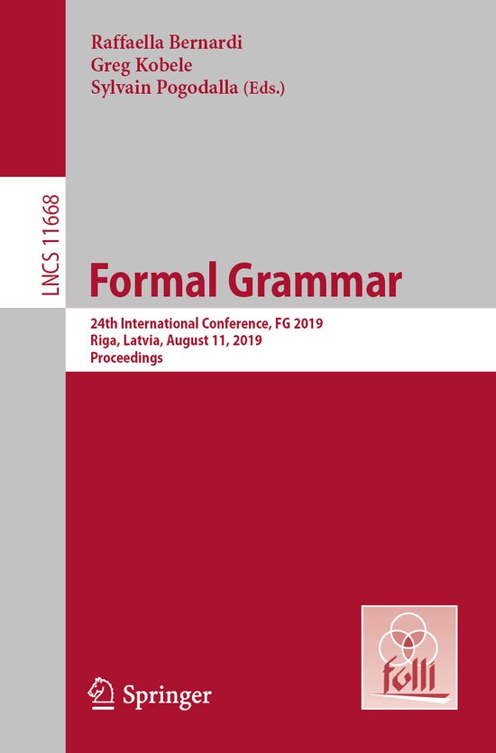 Theoretical Computer Science and General Issues- Formal Grammar ...