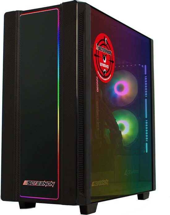 ScreenON - Game PC - Ryzen 5 - 480GB M.2 SSD - RTX 3060 - GamePC V42365 ...