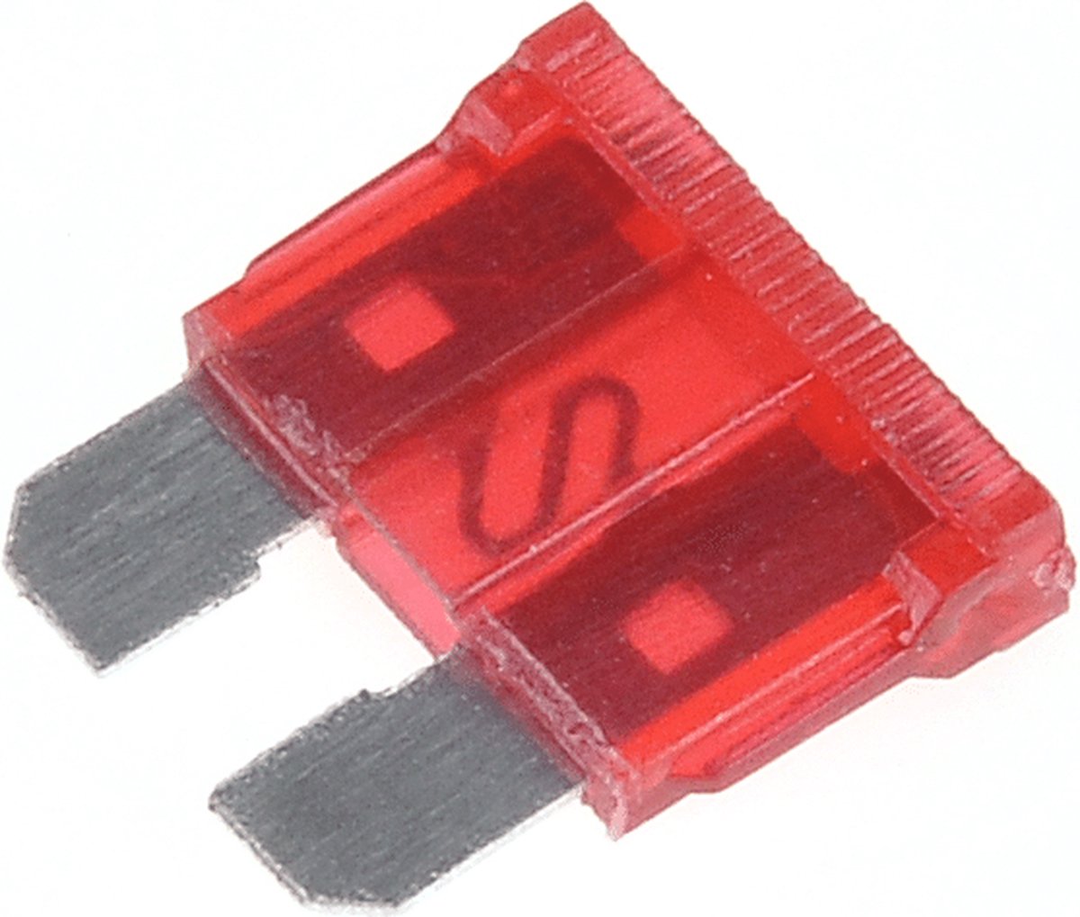50x Steekzekering - Midi - 10A zekering - Rood - 19x19mm - Geschikt ...