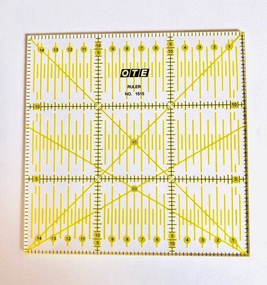 Omnigrid Ruler 15x15CM | bol
