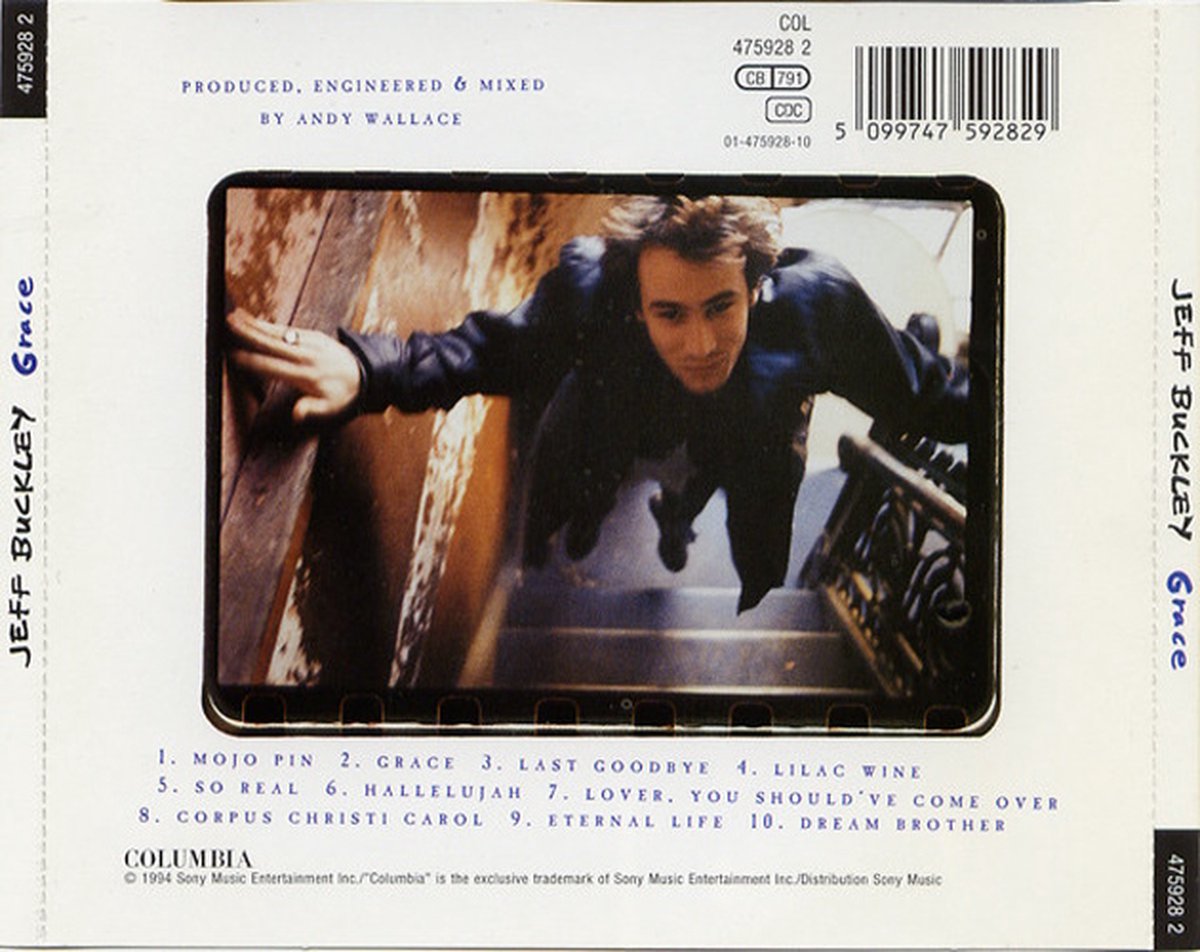 Jeff Buckley - Grace (10 Tracks), Jeff Buckley | CD (album) | Muziek ...