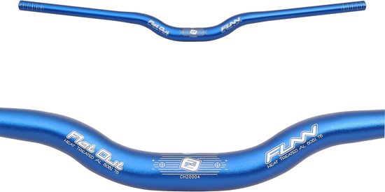 FUNN Flat Out Riser Stuur Ø31,8mm 30mm, blauw | bol.com