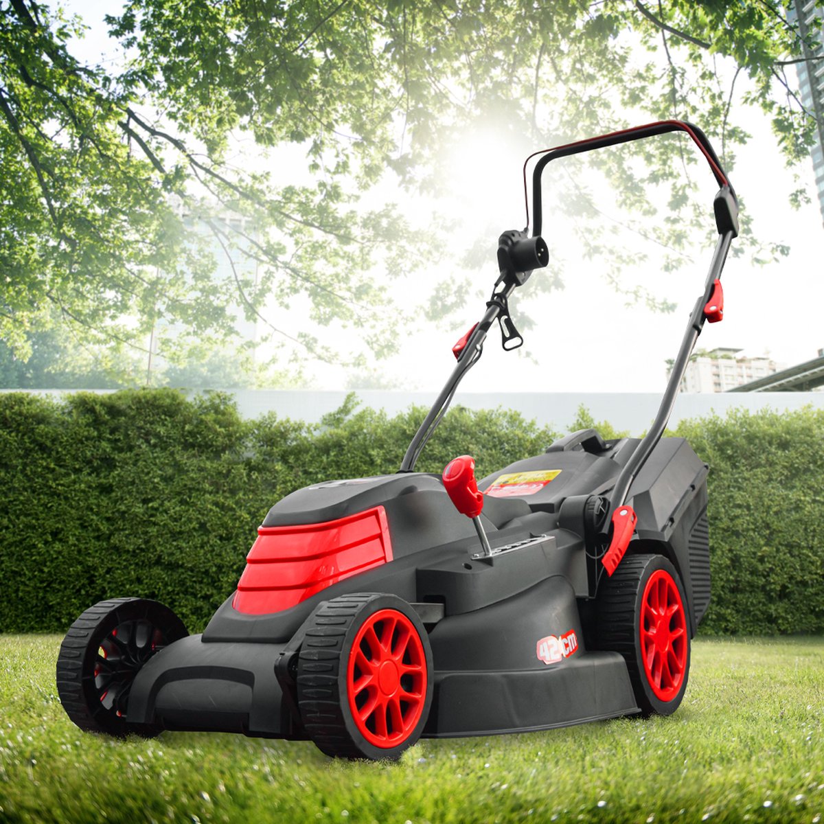 Elektrische grasmaaier 1800W - 42CM - Elem Garden | bol.com