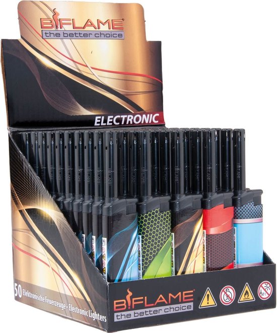 Biflame - Aanstekers - Mini bbq magic Colour - Display 50 stuks | bol.com