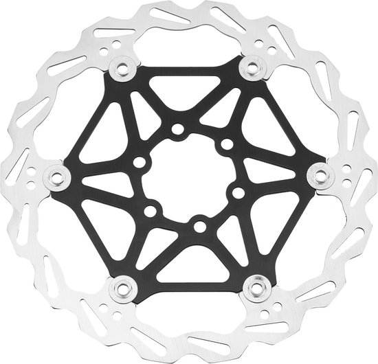 Red Cycling Products LR-6 Floating Remschijf 6-bouts Ø160mm, zwart ...