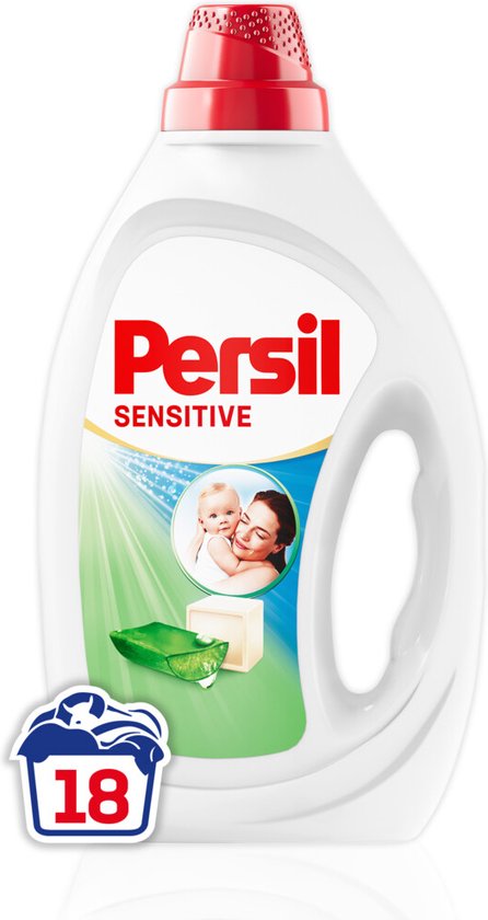 Persil Wasmiddel Gel Sensitive 18 Wasbeurten 810 ml | bol