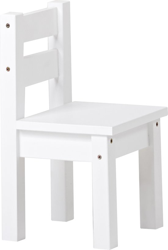 Hoppekids MADS kinderstoel, wit | bol