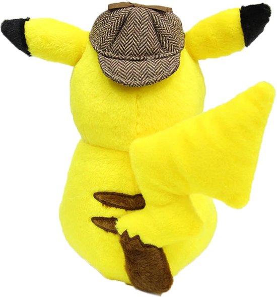 Pokémon knuffel Pikachu detective - 28 cm - pluche van hoogwaardige ...