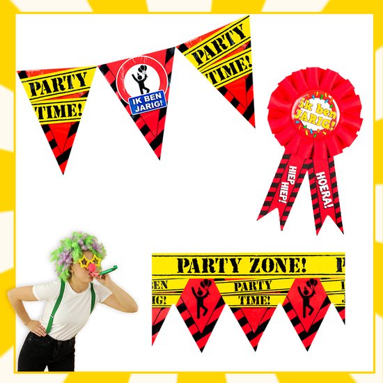 Feestpakket | Verjaardag | Ik ben jarig | Verkeersbord | bol