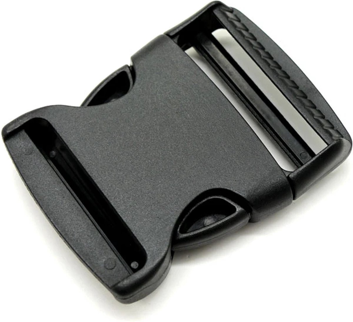 Gesp 2 stuks plastic zwart kleur 3.5cm kliksluiting klik sluiting riemgesp gespen voor... | bol