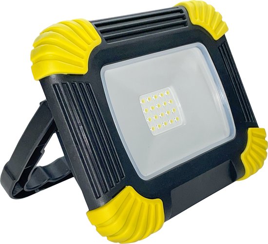 Werklamp op Accu 700LM IP54 2 lichtstanden bouwlamp voor binnnen en ...
