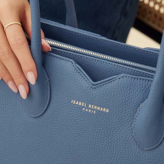 Isabel Bernard Honoré Dames Handtas Leer - Blauw | bol.com