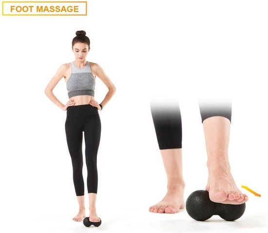 Wonder Core, EPP Massagebal Set - 4-delige set - Peanut Massagebal - Triggerpoint Bal... | bol.com