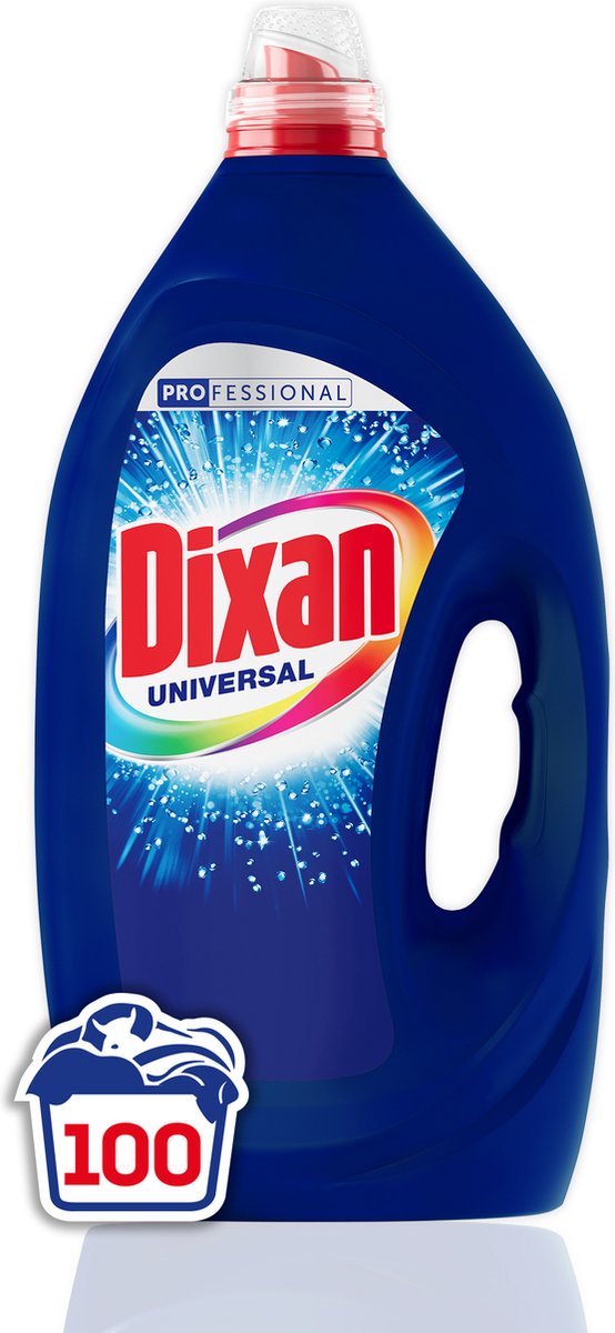 Dixan - Universal Professional - Vloeibaar Wasmiddel - Grootverpakking ...