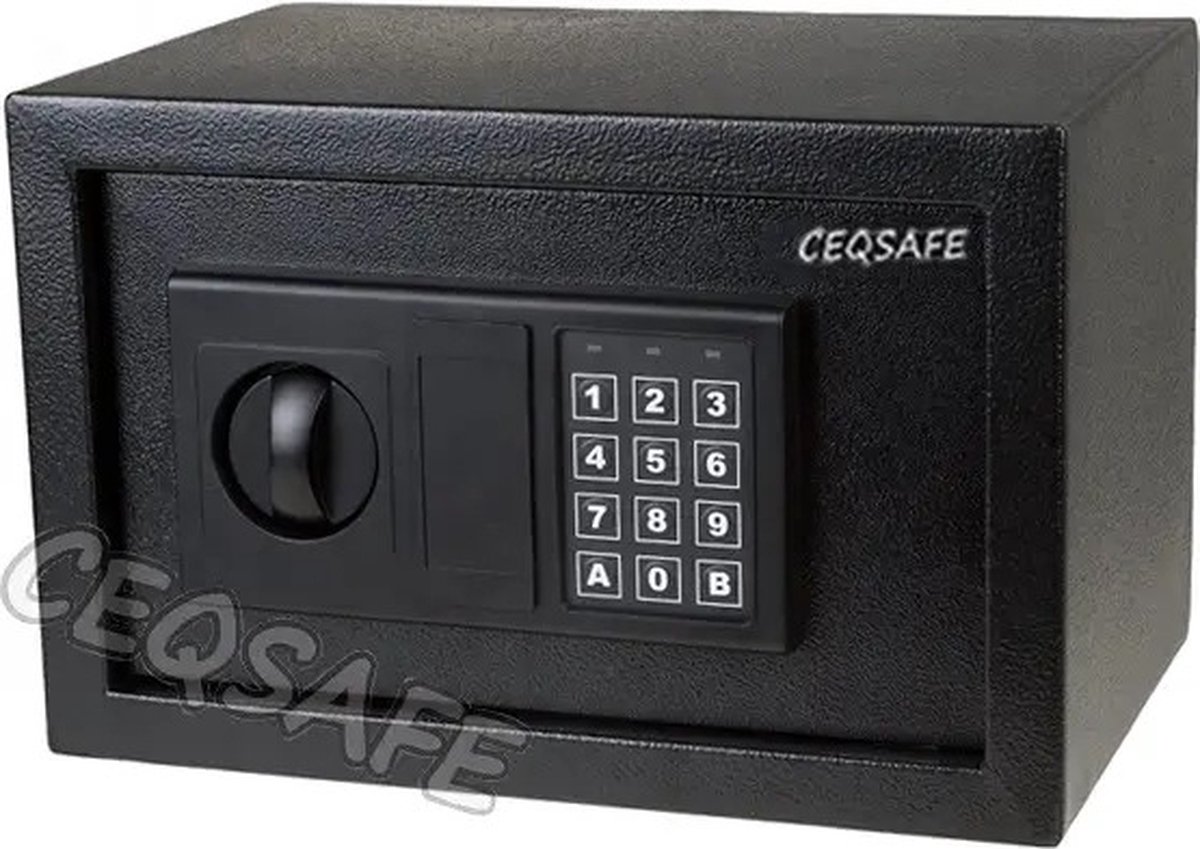 RedRay® Kluisje Met Cijferslot - Kluis met Sleutel - Kluis Elektronisch ...