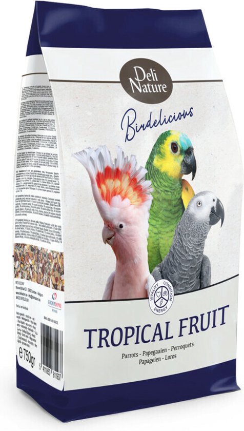 Deli Nature Birdelicious Tropical Fruit - 5 x 750 gr ...