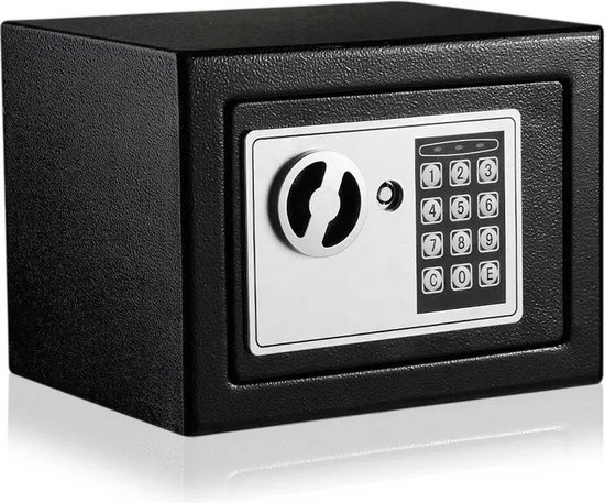 RedRay® Kluisje Met Cijferslot - Kluis met Sleutel - Kluis Elektronisch ...