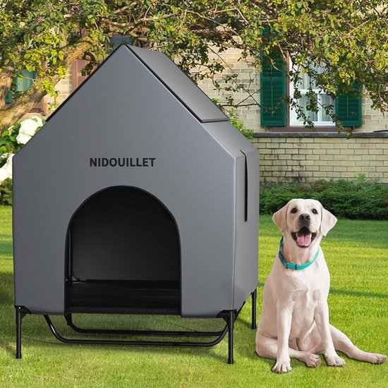Groot hondenhuis 48 inch voor binnen en buiten - weerbestendig ...