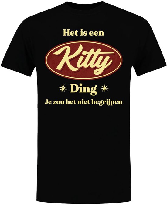 Het is een Kitty ding - dames T-shirt - verjaardag - shirt - jarig ...