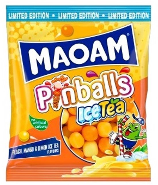 Haribo Maoam Pinballs Ice Tea (14 x 210g zakje) | bol