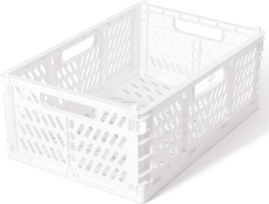 Kunststof Klapbox met Soft-Touch Handgrepen - 43 x 29 x 17 cm ...