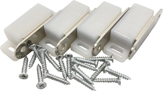 Sterke Magnetische Deurvangers Set van 4 - RVS Kast- en Lade Sluitingen ...