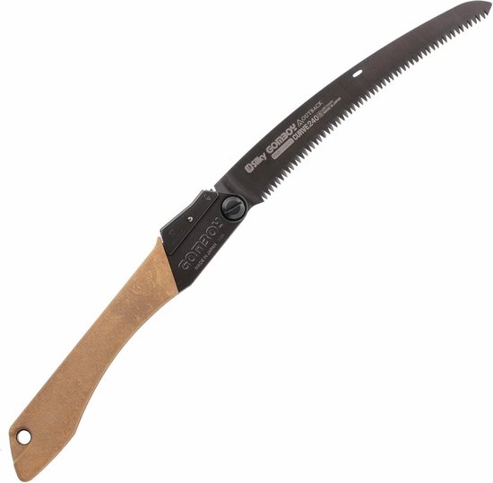 Krachtige Zaag Handzaag Gebogen Blad 240mm Voor Hout Takken en Botten | bol
