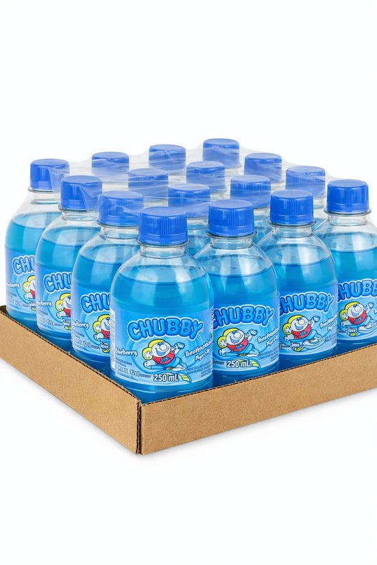 Chubby Blueberry Frisdrank – Bosbessensmaak – 12 x 250 ml | bol