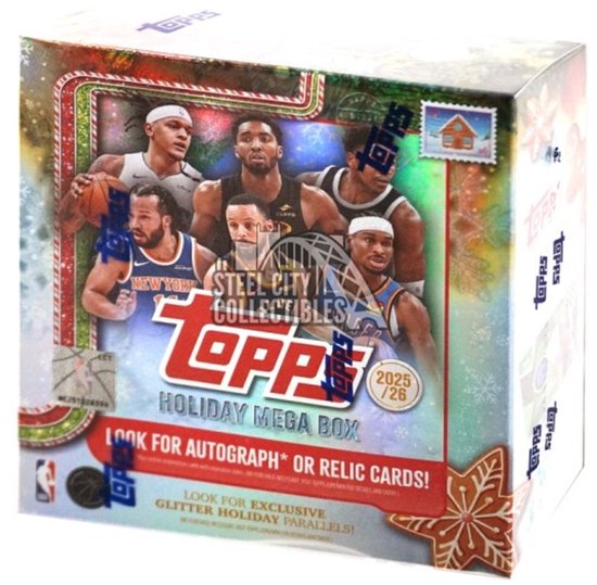 Topps Holiday Mega Box Basketball | Jeux | bol