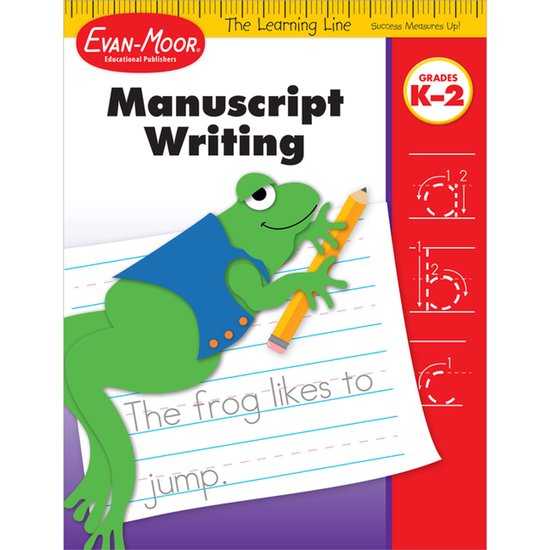 Manuscript Writing, Grades K-2 | 9781596731851 | Evan-Moor Corporation ...