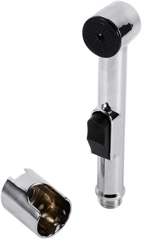 Home Bathroom Hand Shower Bidet Set - Portable Chrome Plated ABS ...