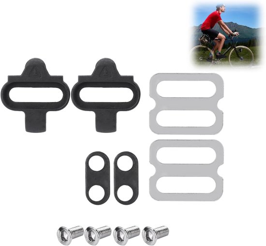 Bicycle Pedal Cleat - SPD Pedals - Bike Accessories Set - Bicycle SPD ...